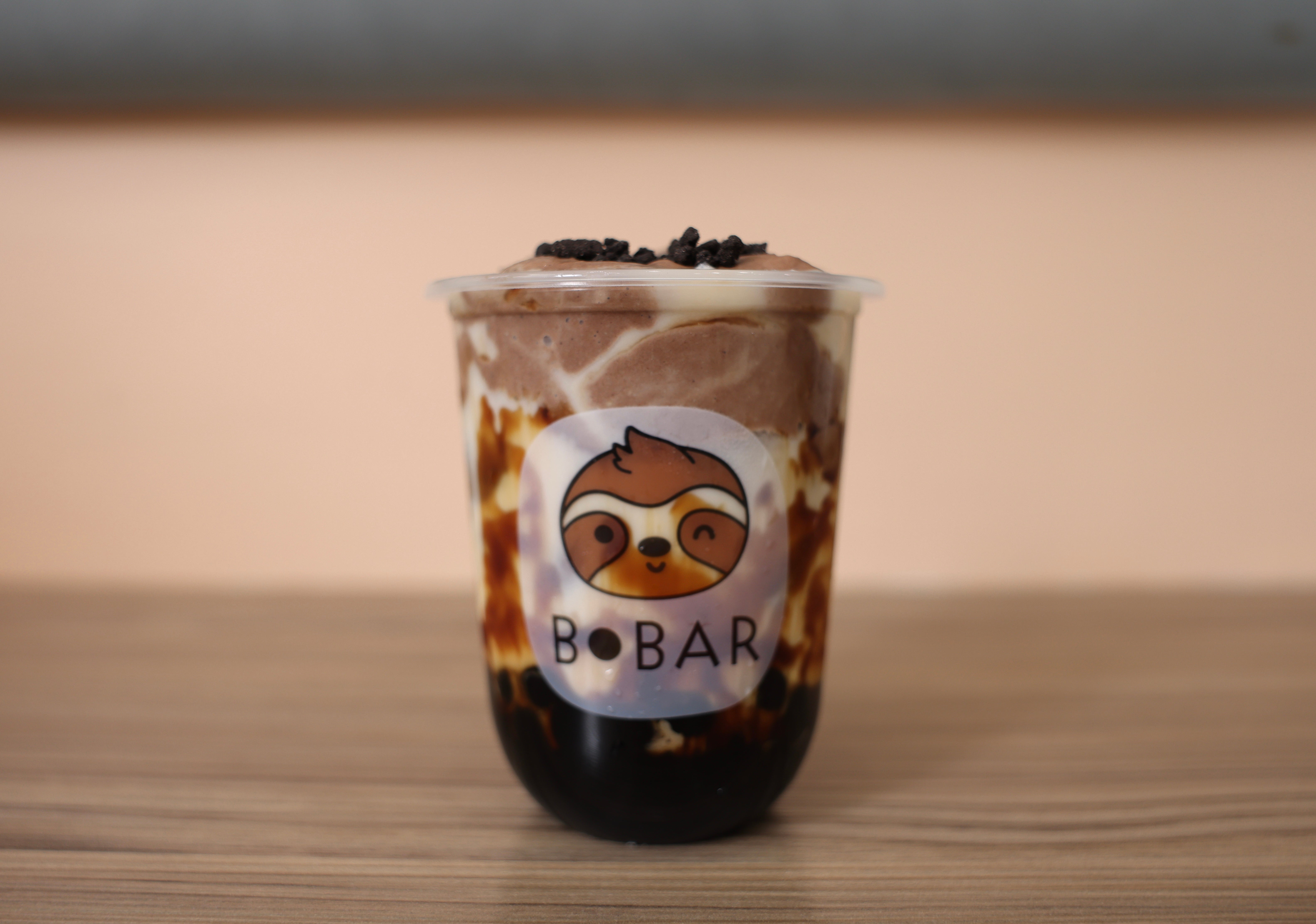Fresh Milk with Chocolate Foam | BoBAR - Shoreditch